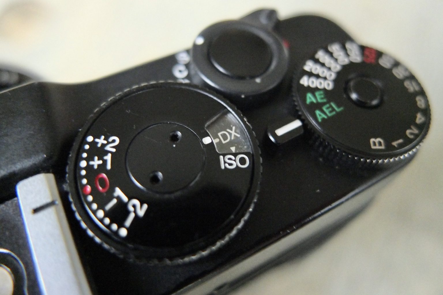 Konica Hexar RF - Lichtgriff