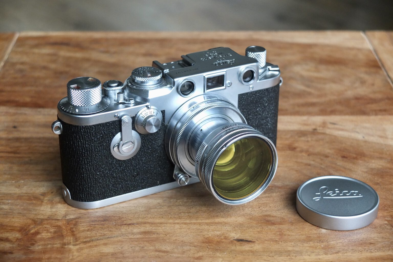 Leica III - Eine Schraubleica - Lichtgriff